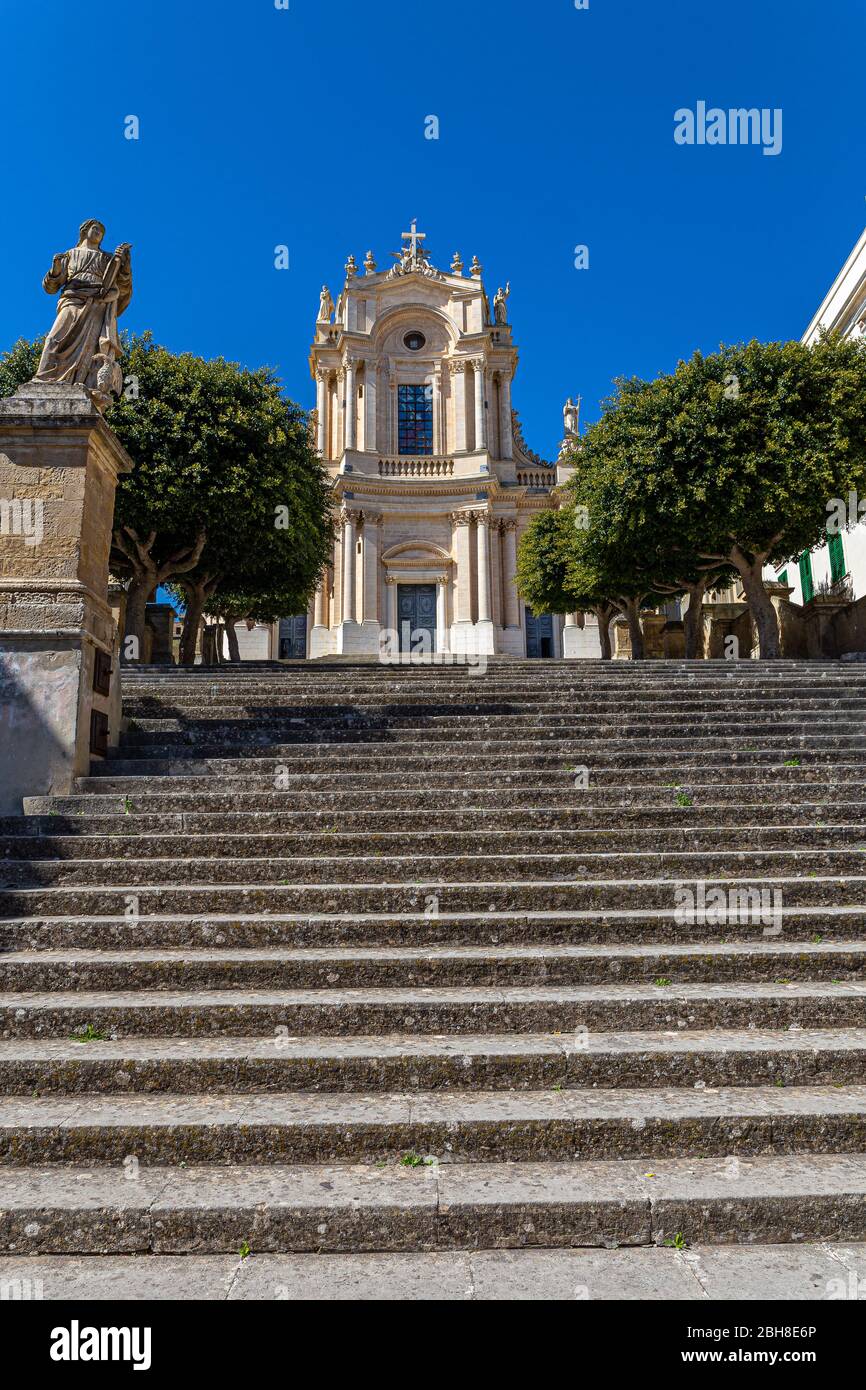Modica (Sicily): Famous eighteenth-century cathedral with a ...
