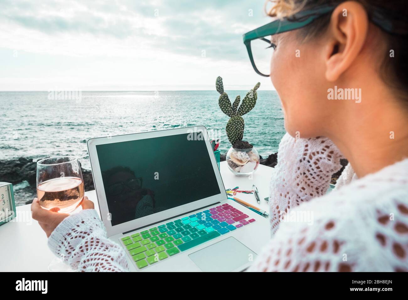 Technology in nature hi-res stock photography and images - Alamy