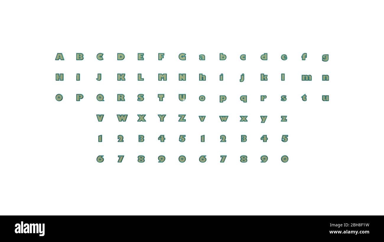 865 written by individual letters on the wall by 3D rendering using a ...