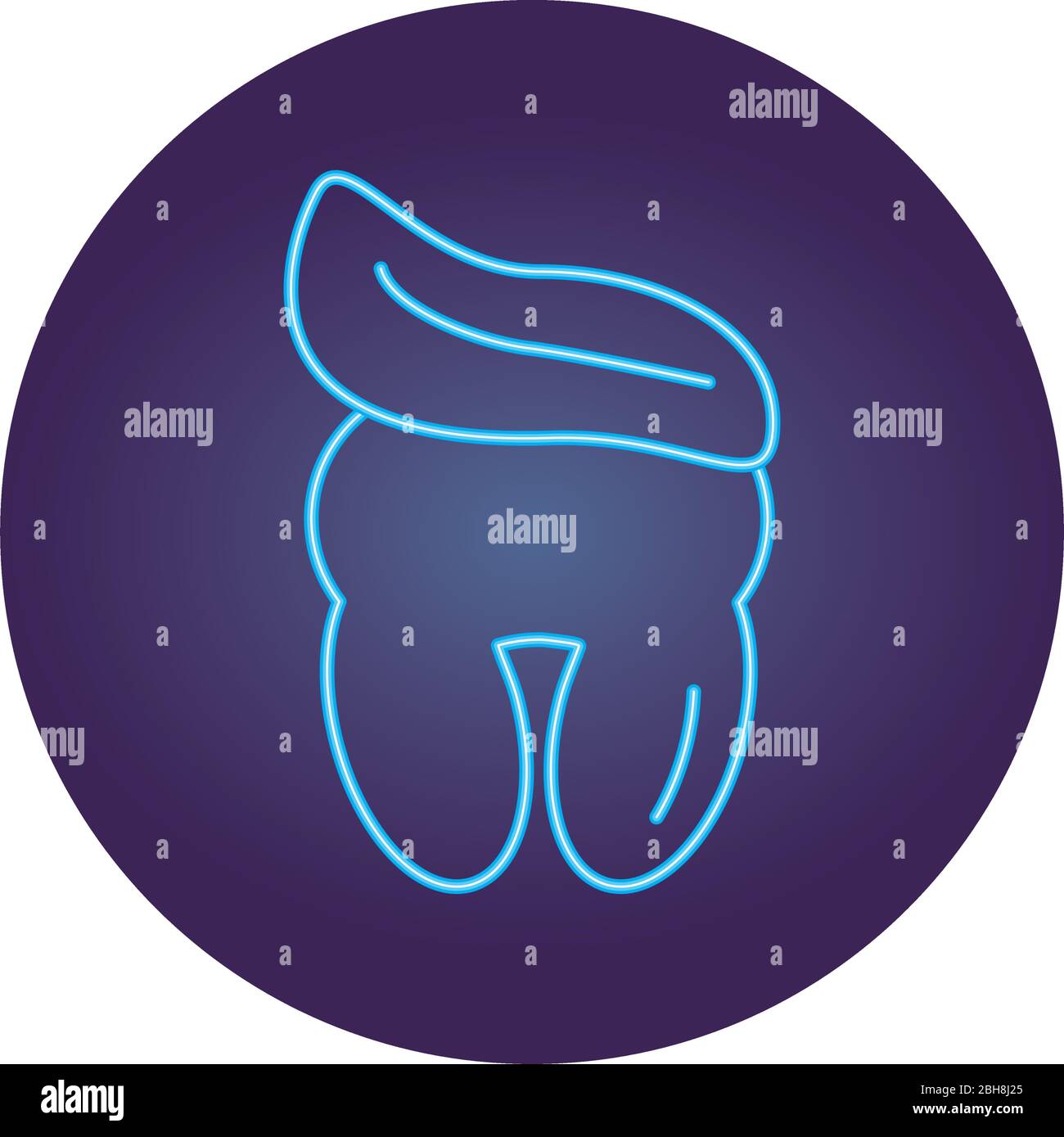 teeth human neon style icon Stock Vector Image & Art - Alamy