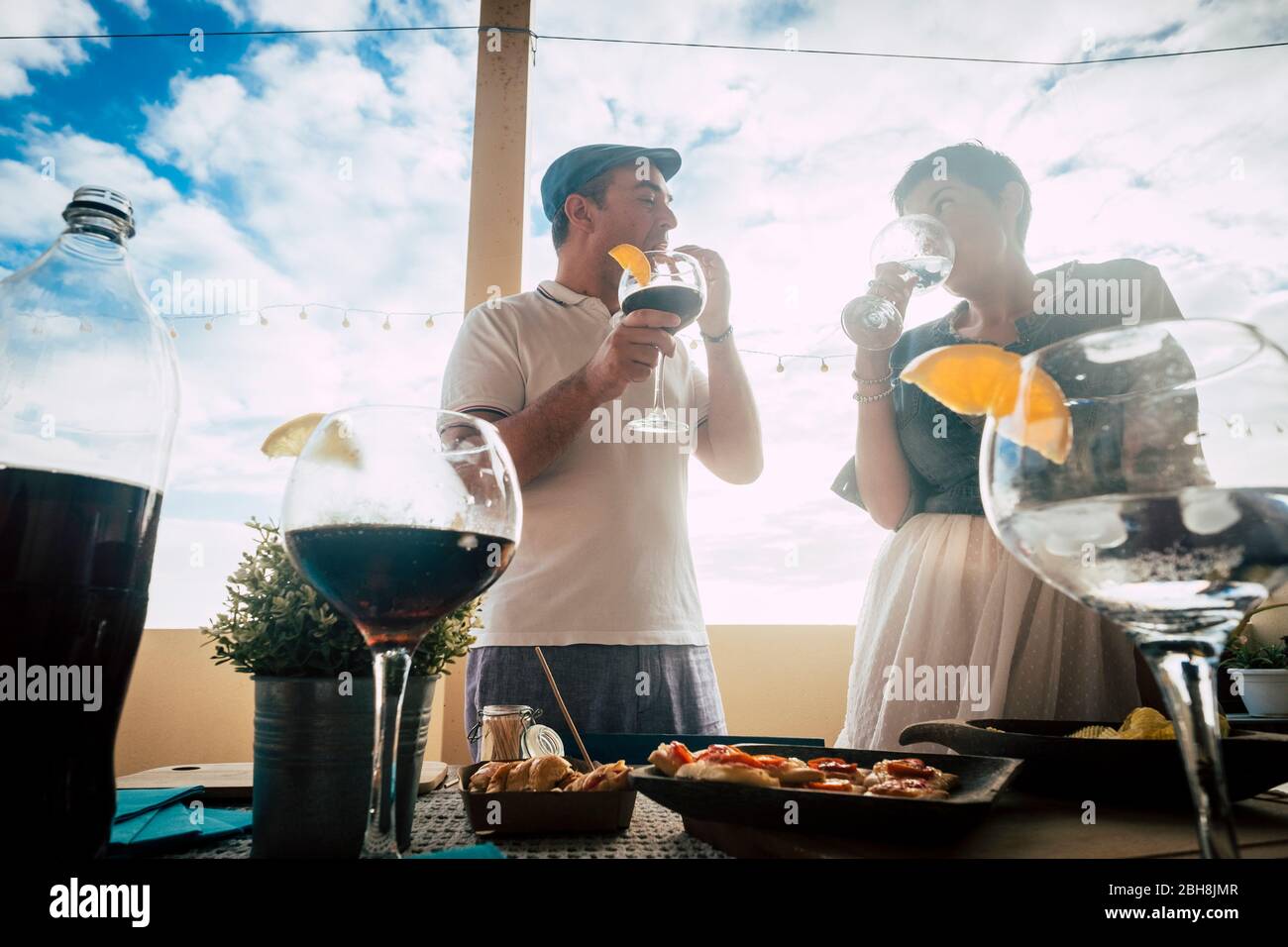 First time drink hi-res stock photography and images - Alamy