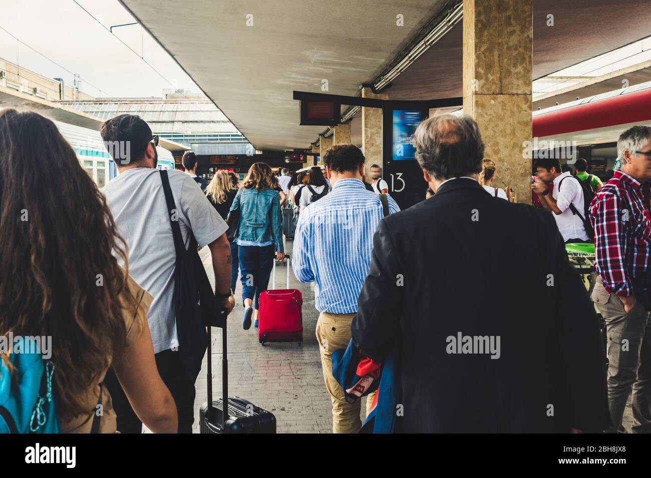 People inside train hi-res stock photography and images - Alamy