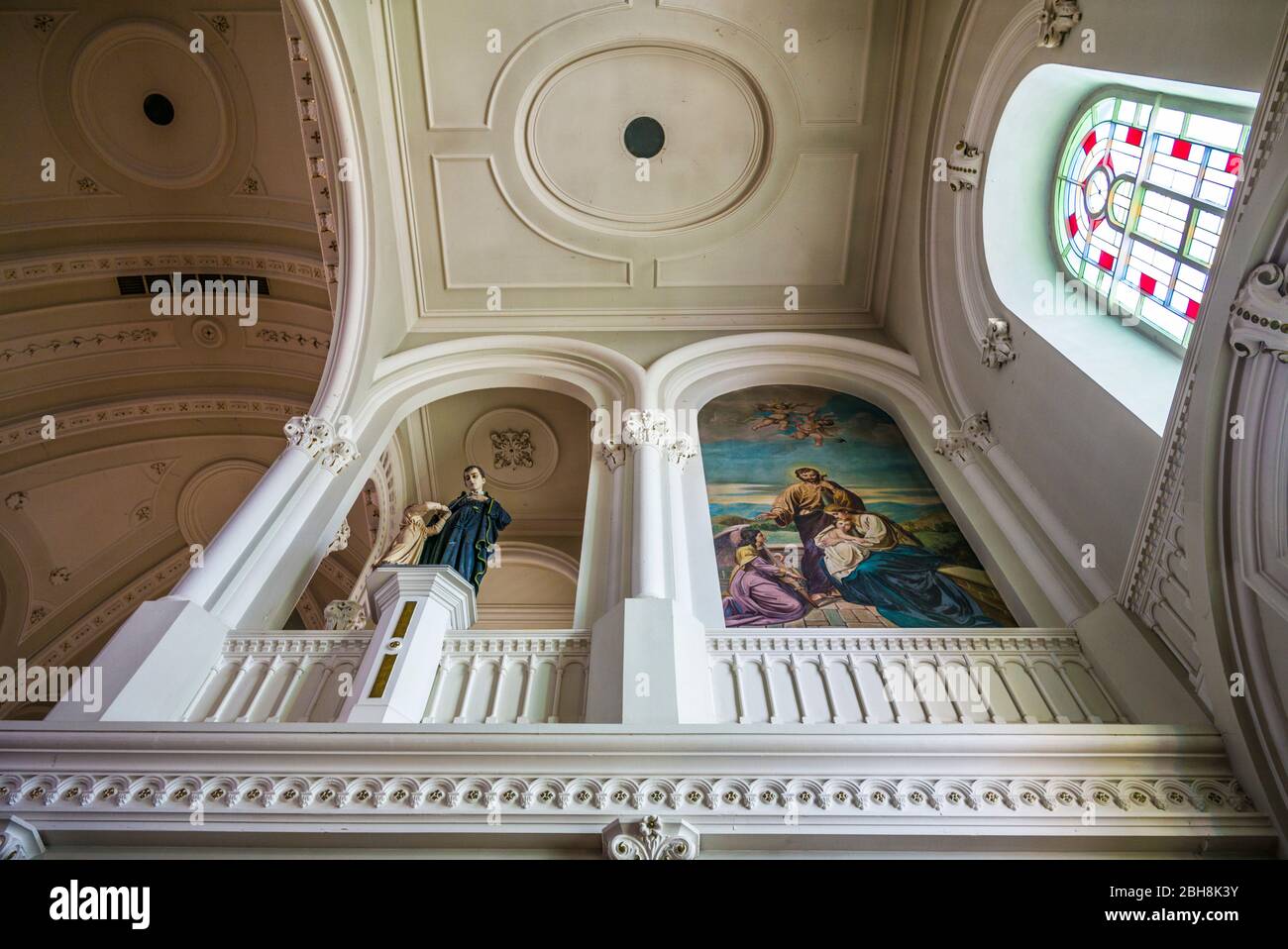 Cheticamp nova scotia church hi-res stock photography and images - Alamy