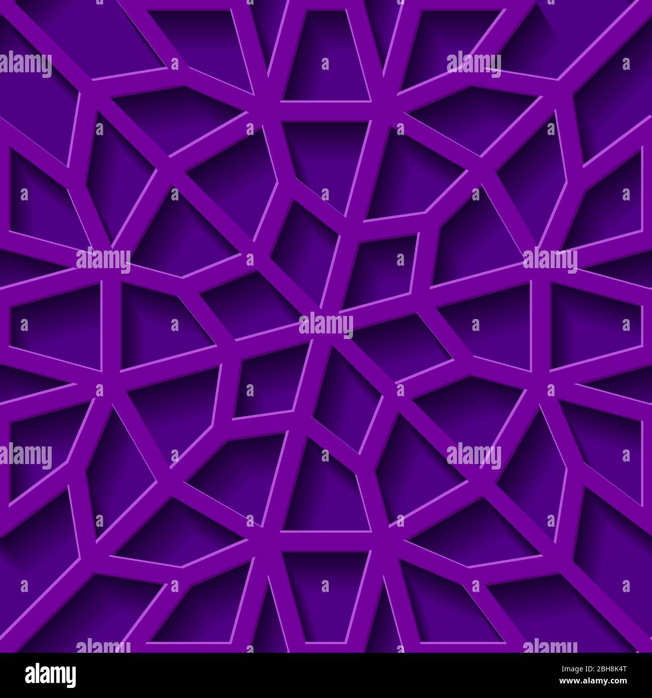 Arabic seamless pattern with classic islamic culture ornament. Purple ...
