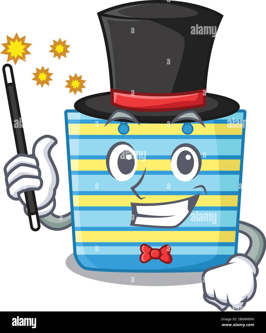 An attractive Magician of beach bag cartoon design Stock Vector Image ...