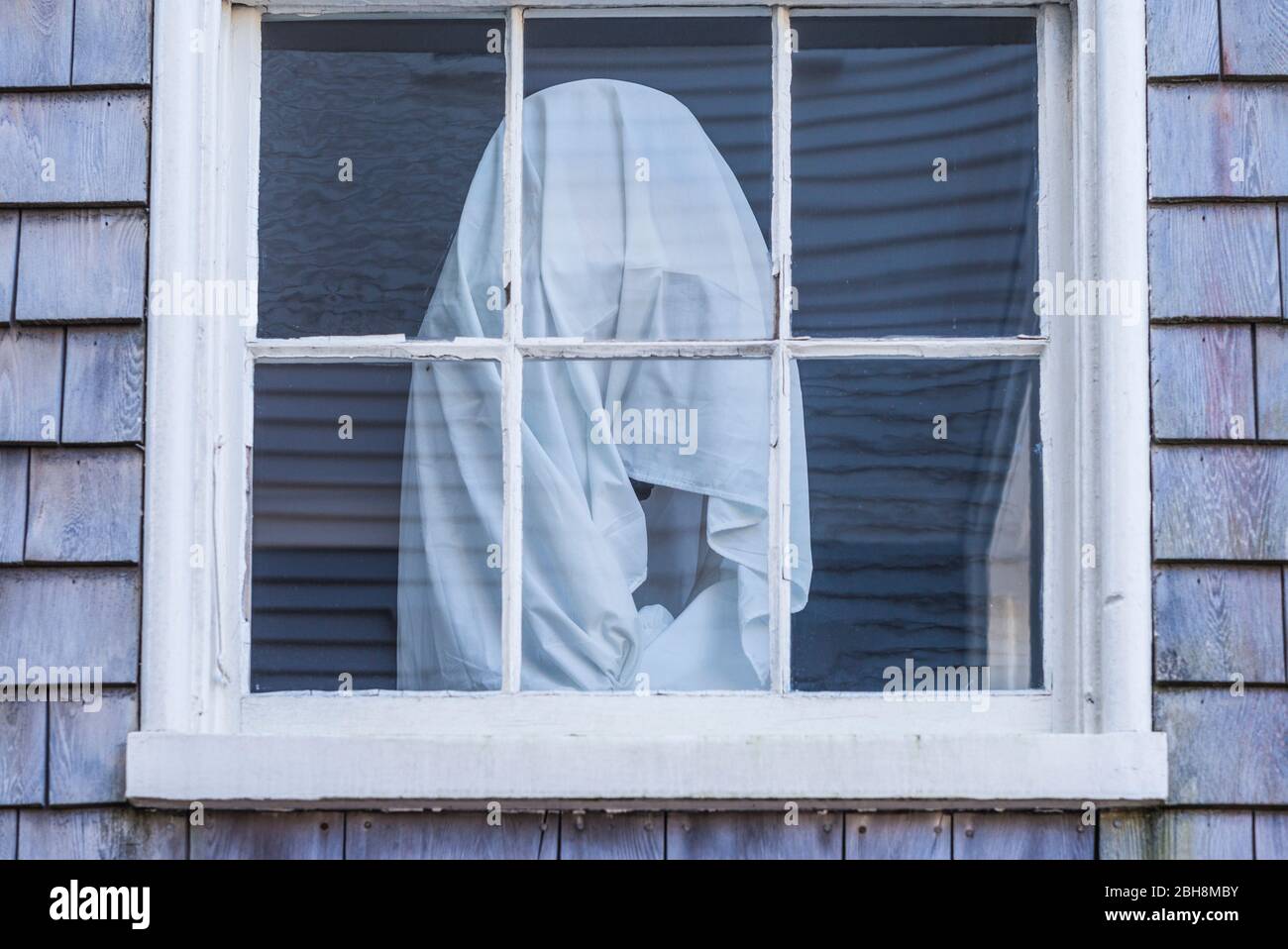 USA, New England, Massachusetts, Nantucket Island, Nantucket Town ...