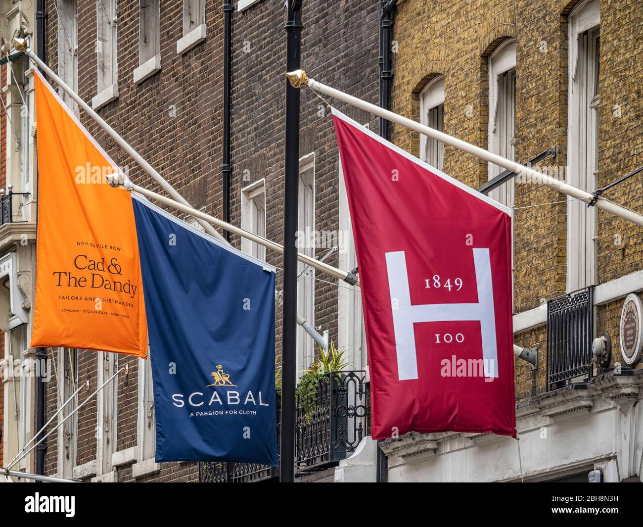 Row of uk flags hi-res stock photography and images - Alamy