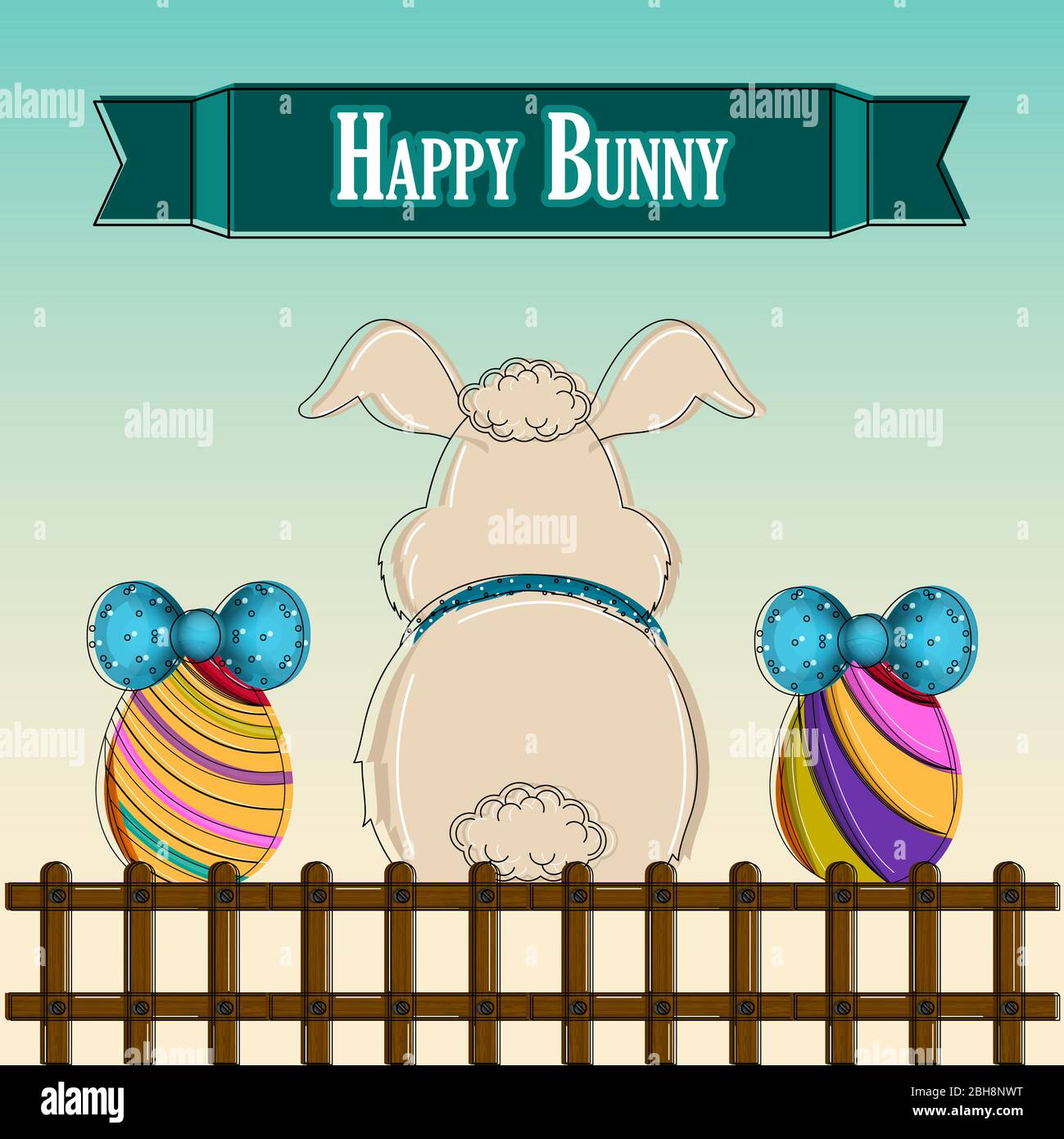 Happy easter poster Stock Vector Image & Art - Alamy