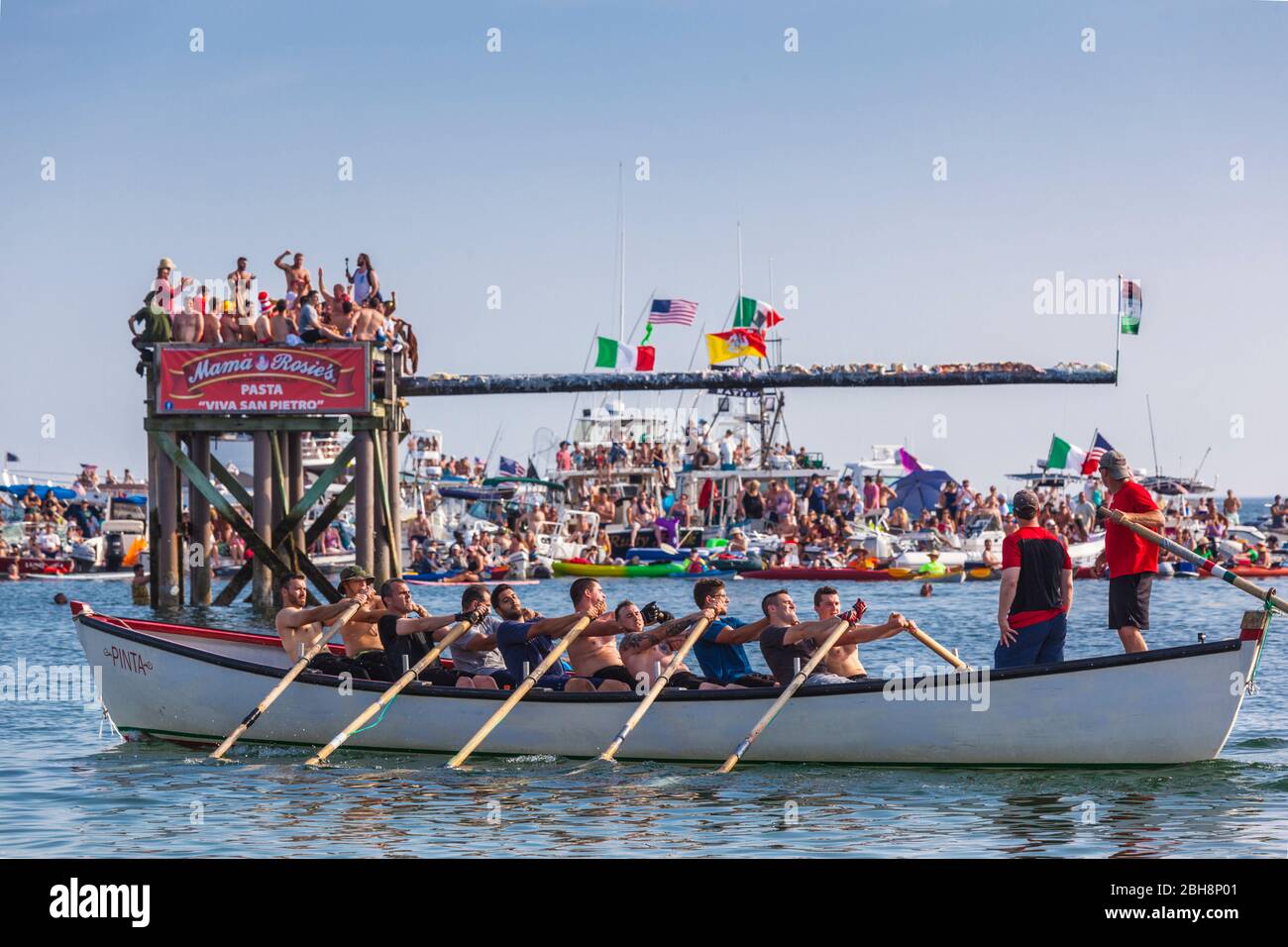 USA, New England, Massachusetts, Cape Ann, Gloucester, Saint Peters ...