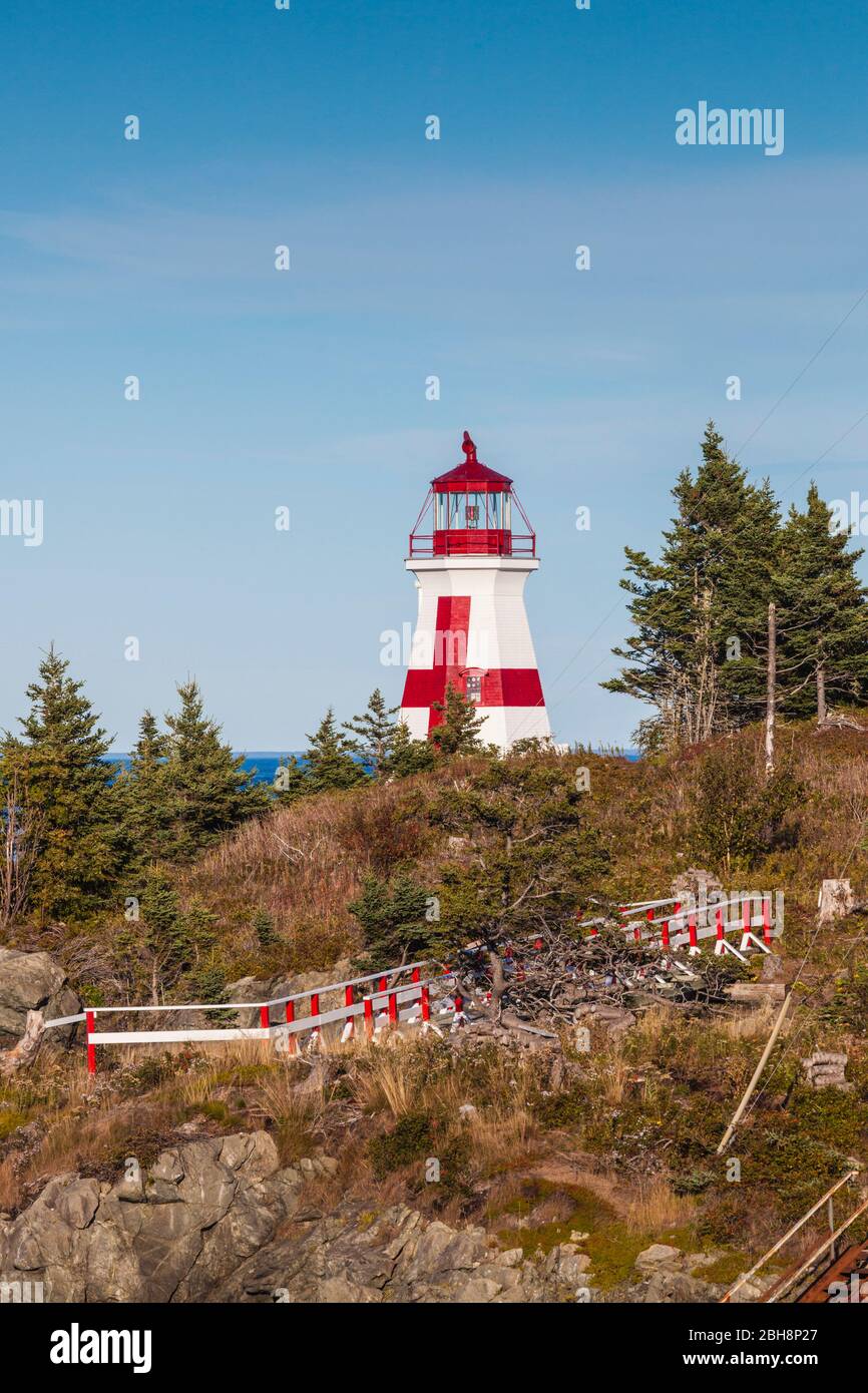 Canada, New Brunswick, Campobello Island, Head Harbour Lightstation ...