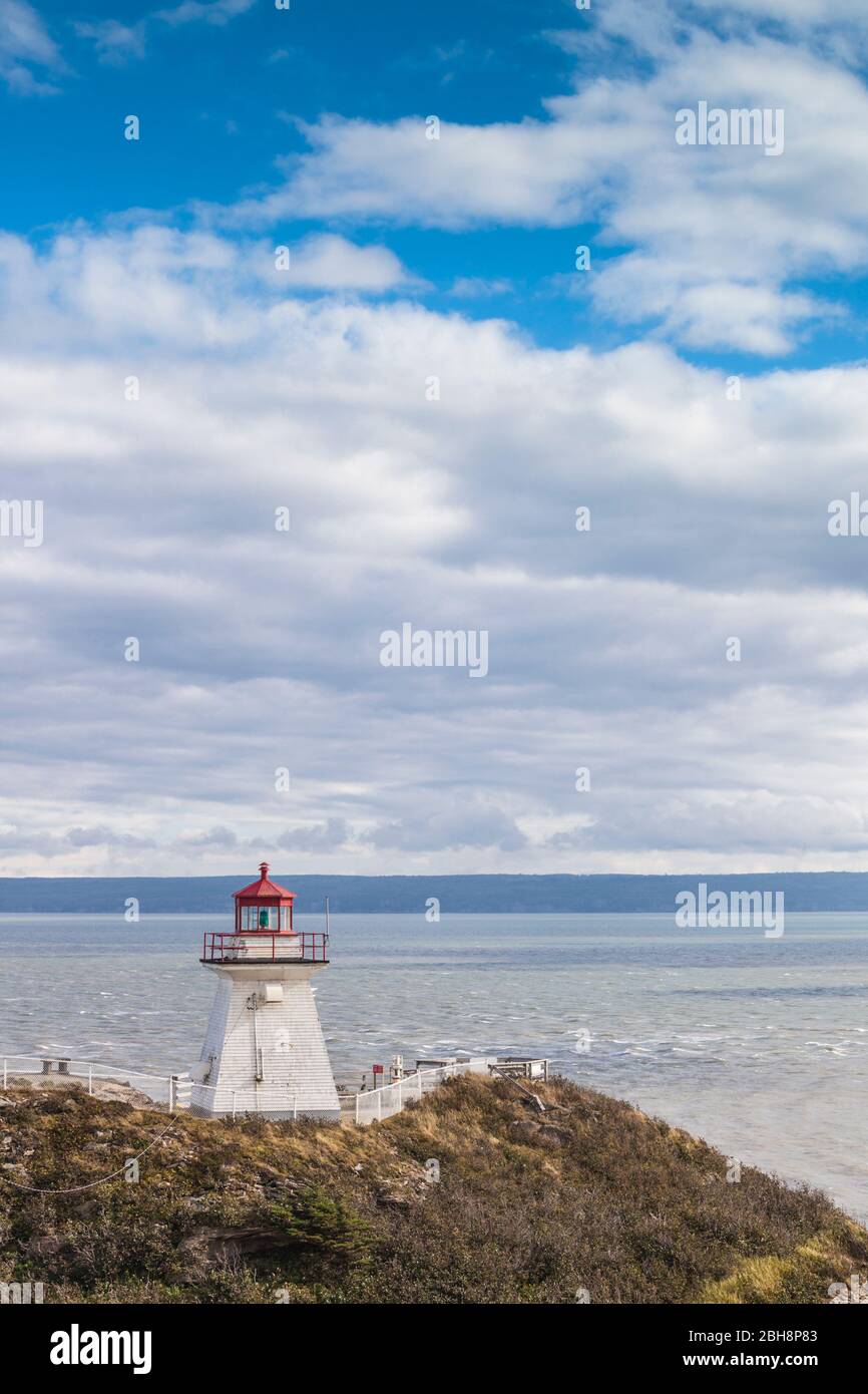 Canada, New Brunswick, Bay of Fundy, Cape Enrage, Cape Enrage ...