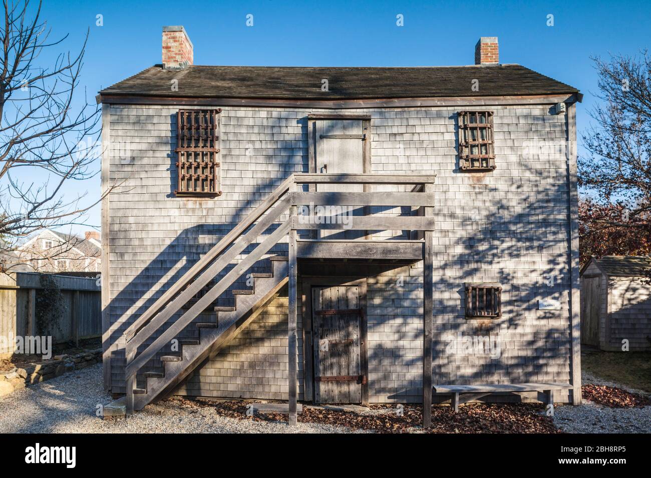 USA, New England, Massachusetts, Nantucket Island, Nantucket Town, The ...