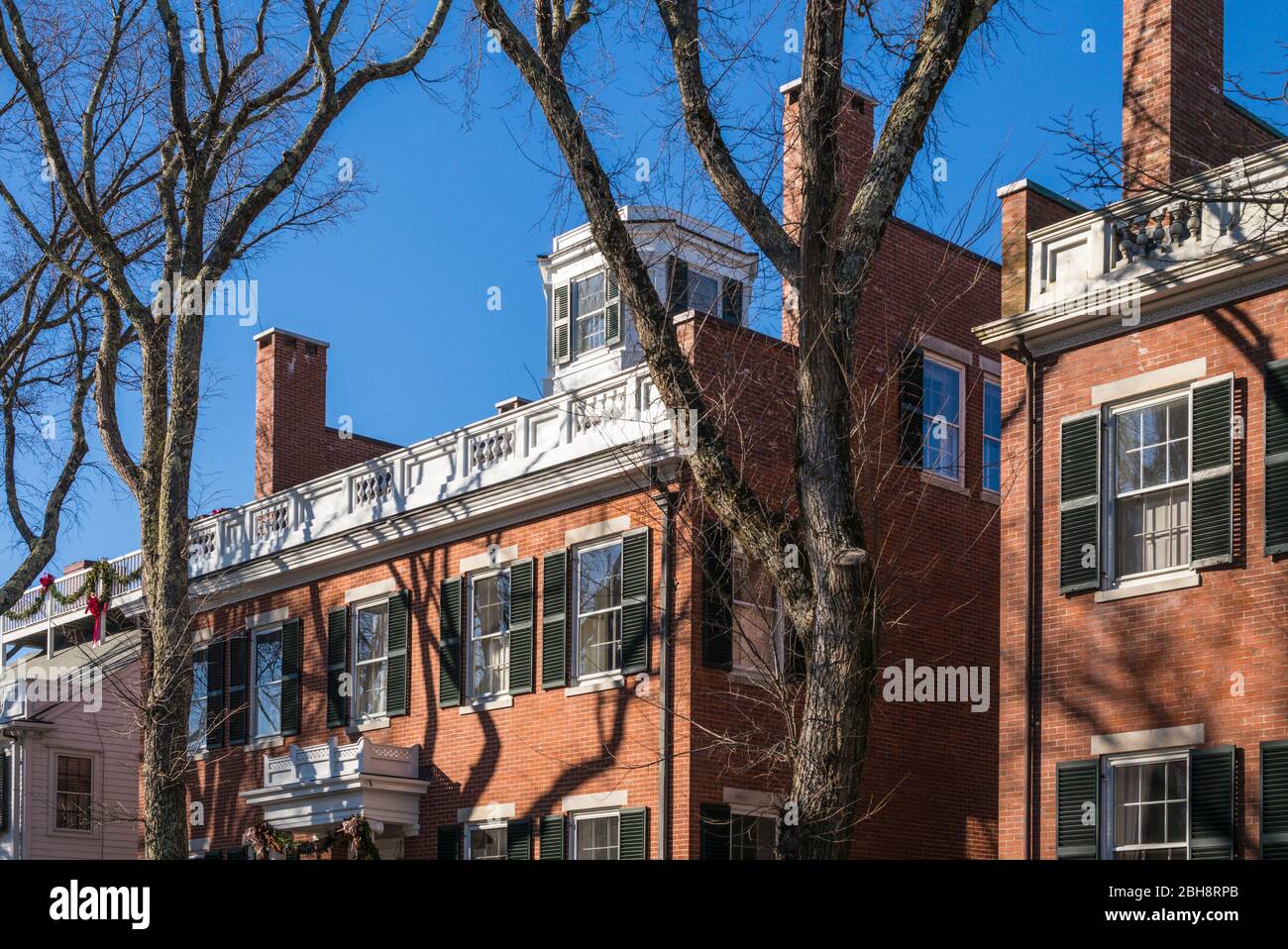 USA, New England, Massachusetts, Nantucket Island, Nantucket Town, Main ...