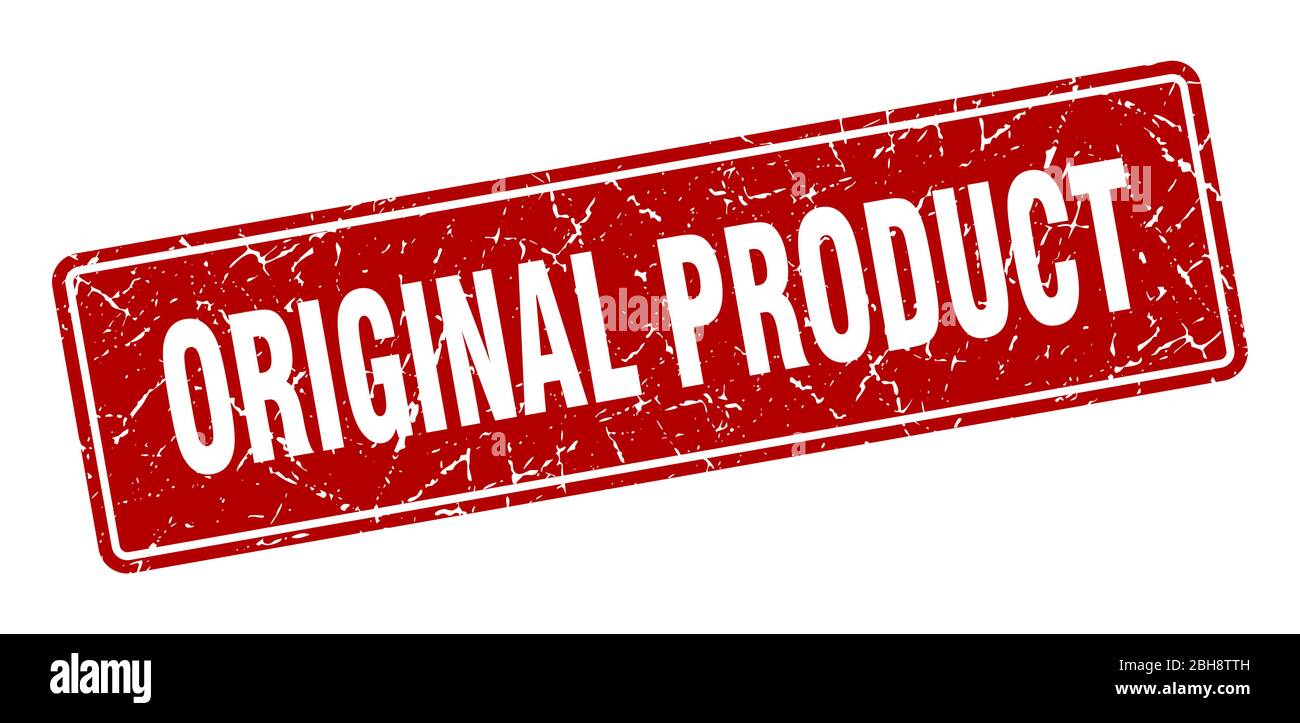 original product stamp. original product vintage red label. Sign Stock Vector Image & Art - Alamy