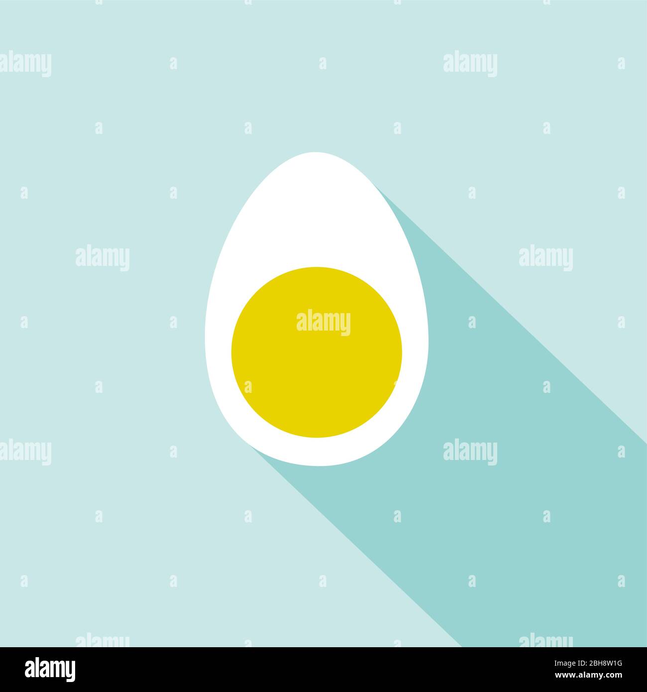 Vector abstract egg with yolk Stock Vector Image & Art - Alamy