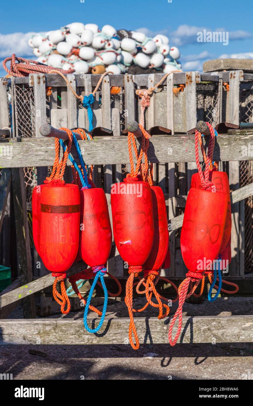 Canada, Nova Scotia, Peggy's Cove, fishing village on the Atlantic ...