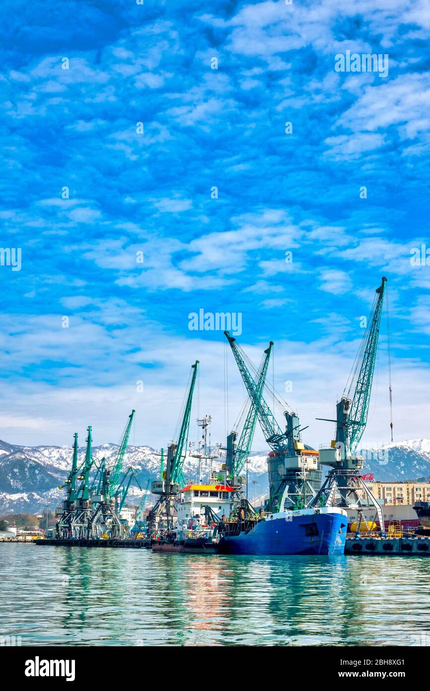 Batumi seaport hi-res stock photography and images - Alamy