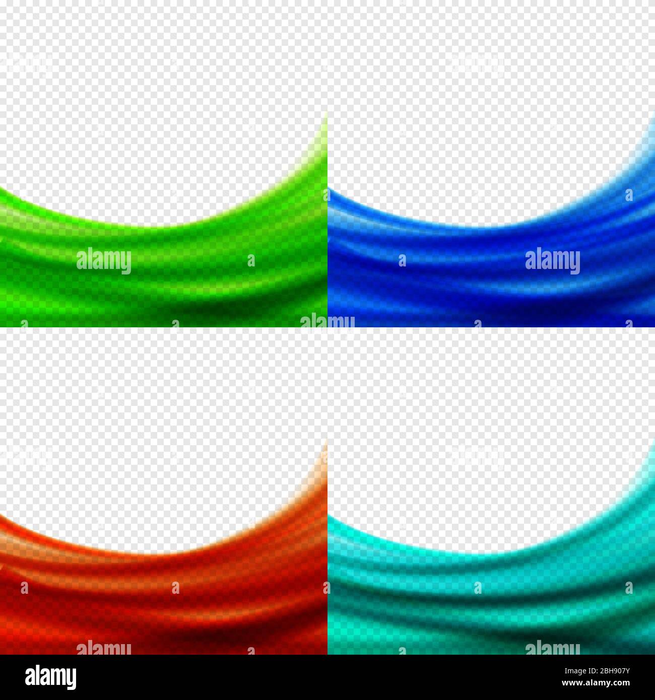 Set of abstract blue,green,red backgrounds vector eps10 Stock Vector ...