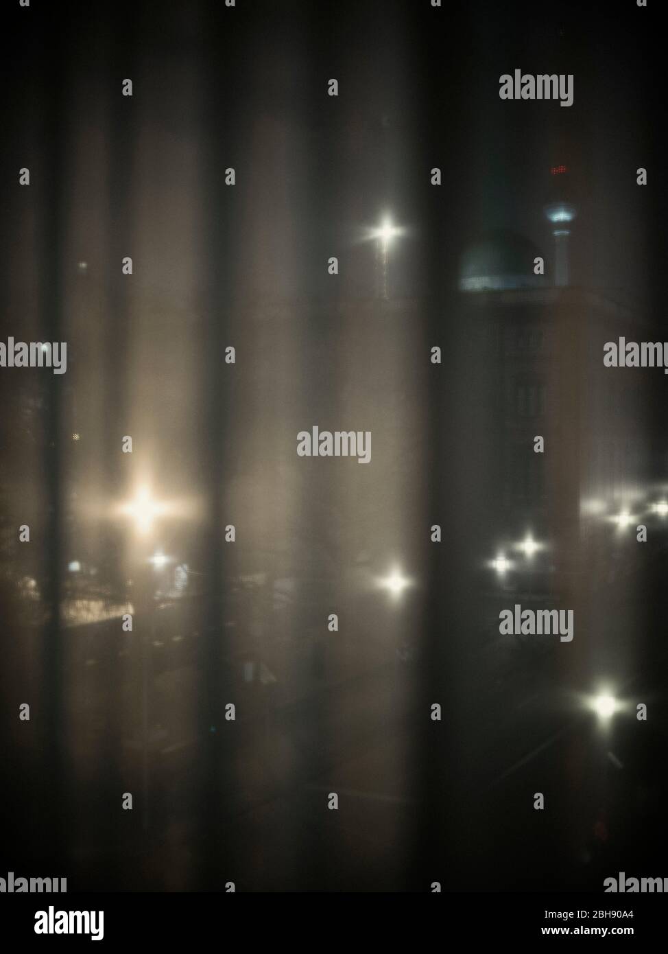 Window light night television hi-res stock photography and images - Alamy