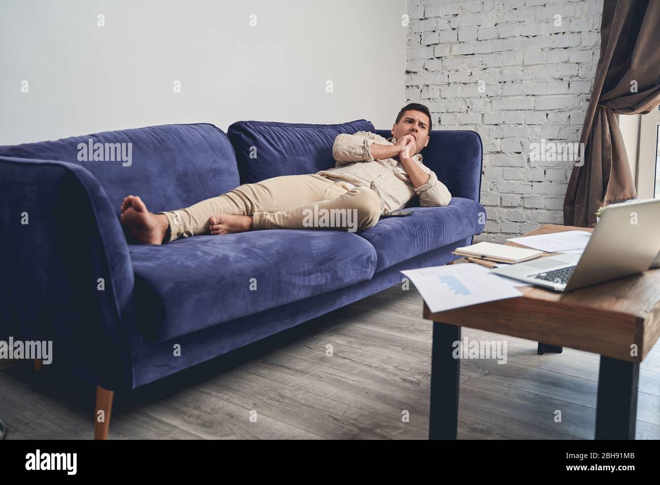 Close up scared middle hi-res stock photography and images - Alamy