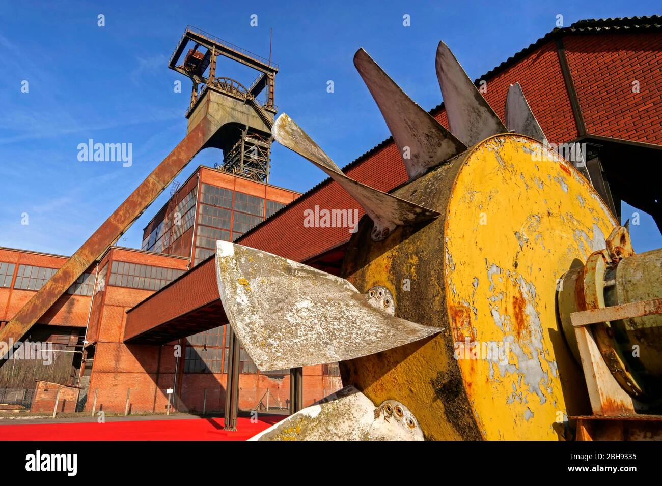 Mining Museum Les Mineurs Wendel, Petite-Rosselle, Lorraine, France ...