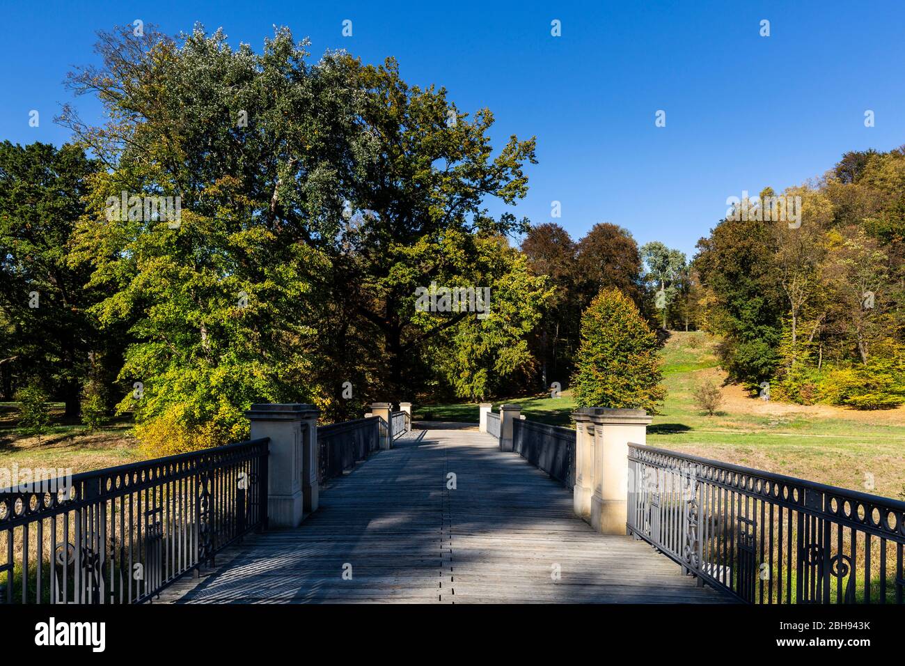 Europe, Germany, Muskau Park / Park Muzakowski / Muskauer Park Stock ...
