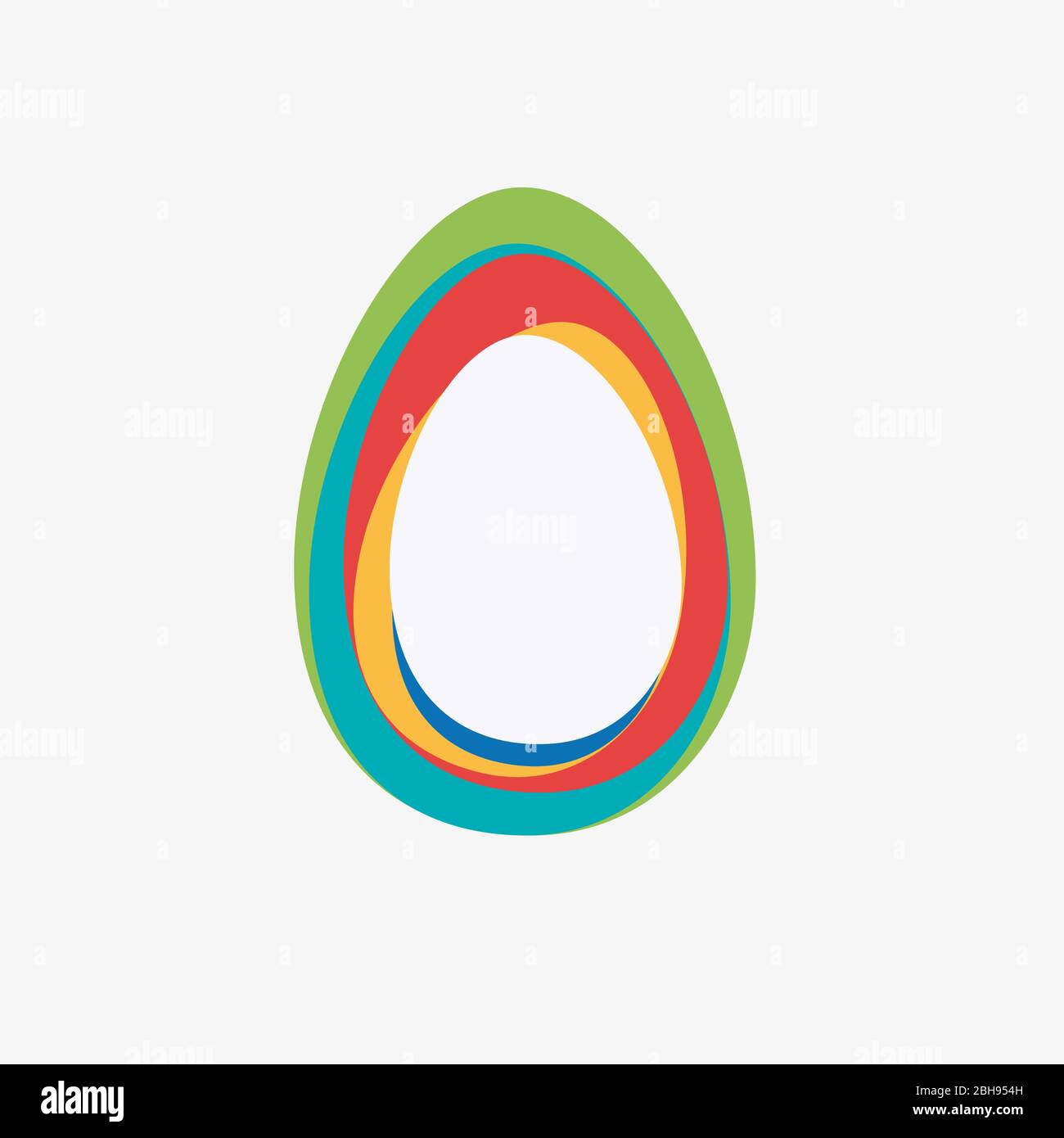 Shape of egg Stock Vector Images - Alamy