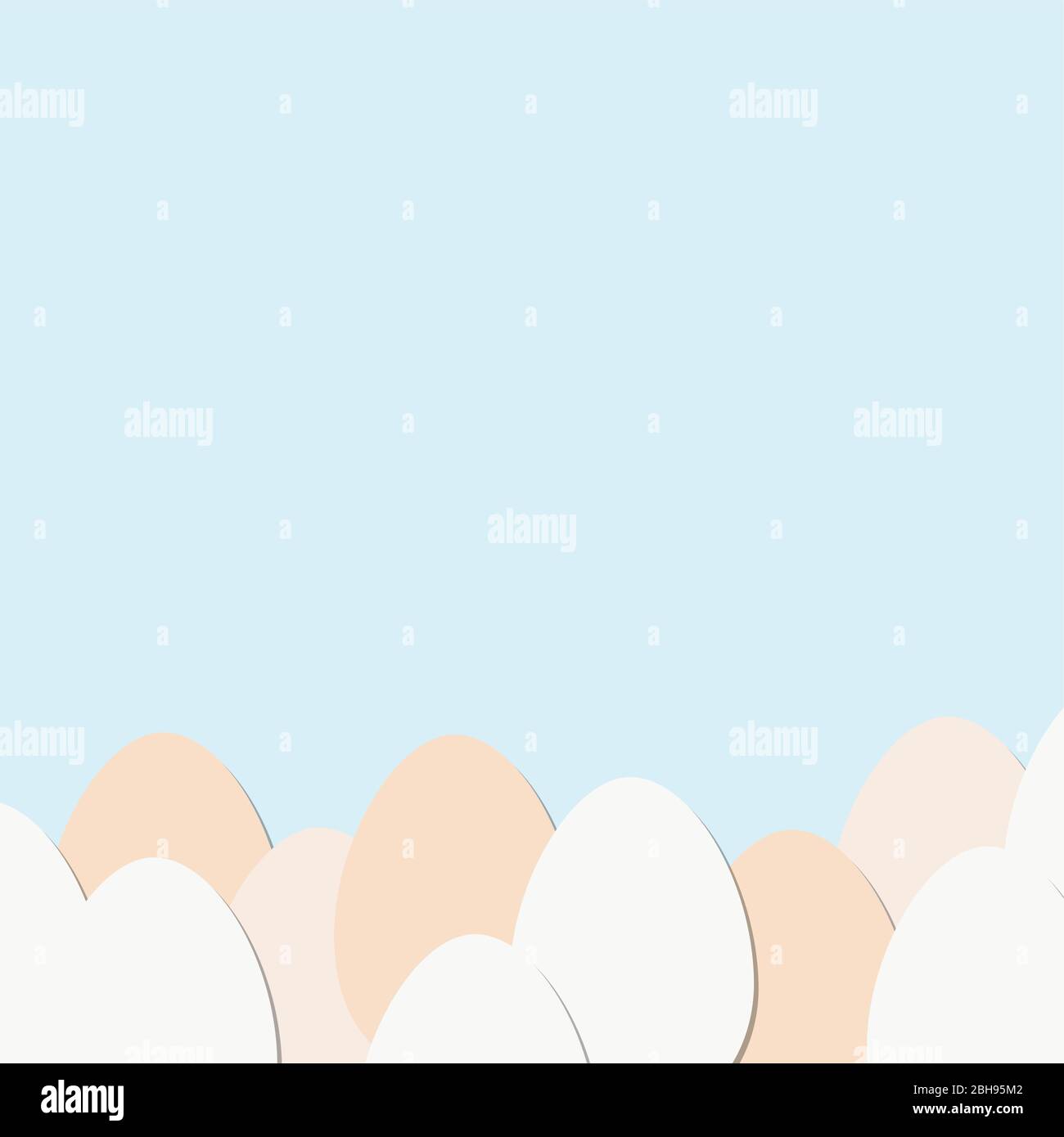 Easter background with abstract eggs, vector illustration Stock Vector ...