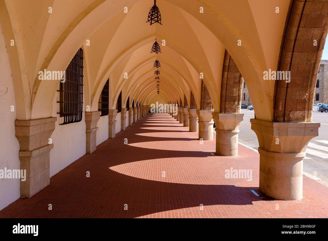 Italian period building rhodes town hi-res stock photography and images ...
