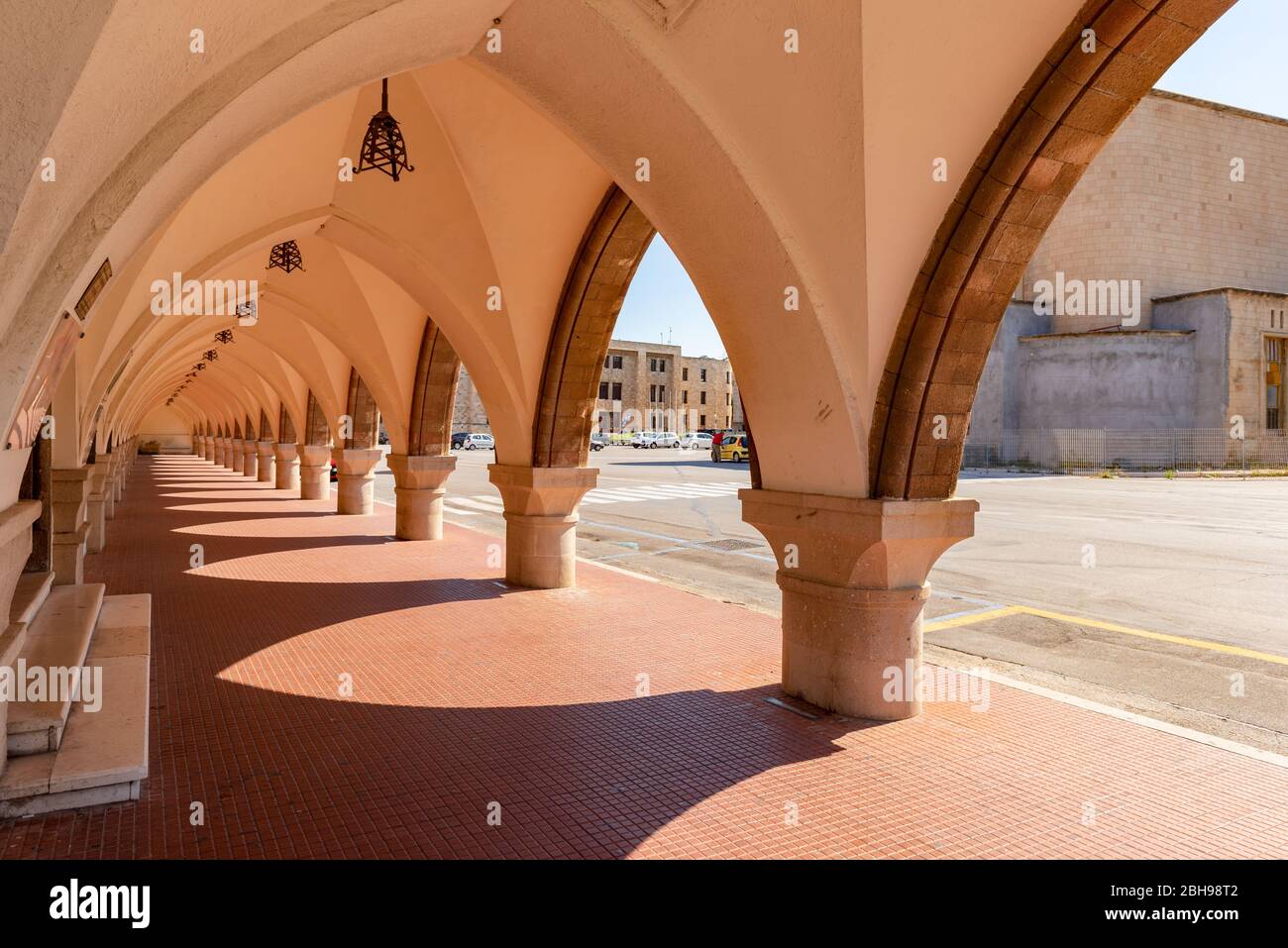 Italian period building rhodes town hi-res stock photography and images ...