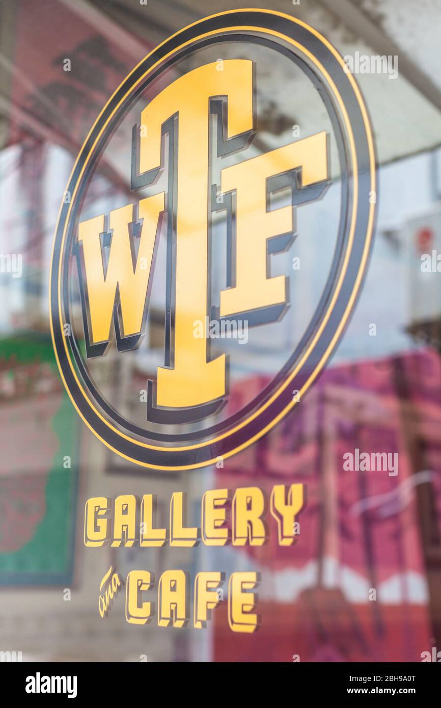 Thailand, Bangkok, Sukhumvit Area, WTF bar, exterior Stock Photo - Alamy