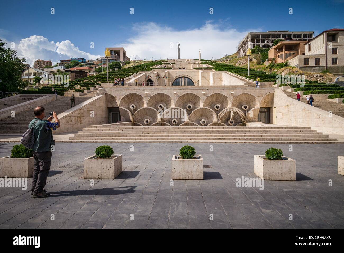 Yerevan cascade complex hi-res stock photography and images - Alamy