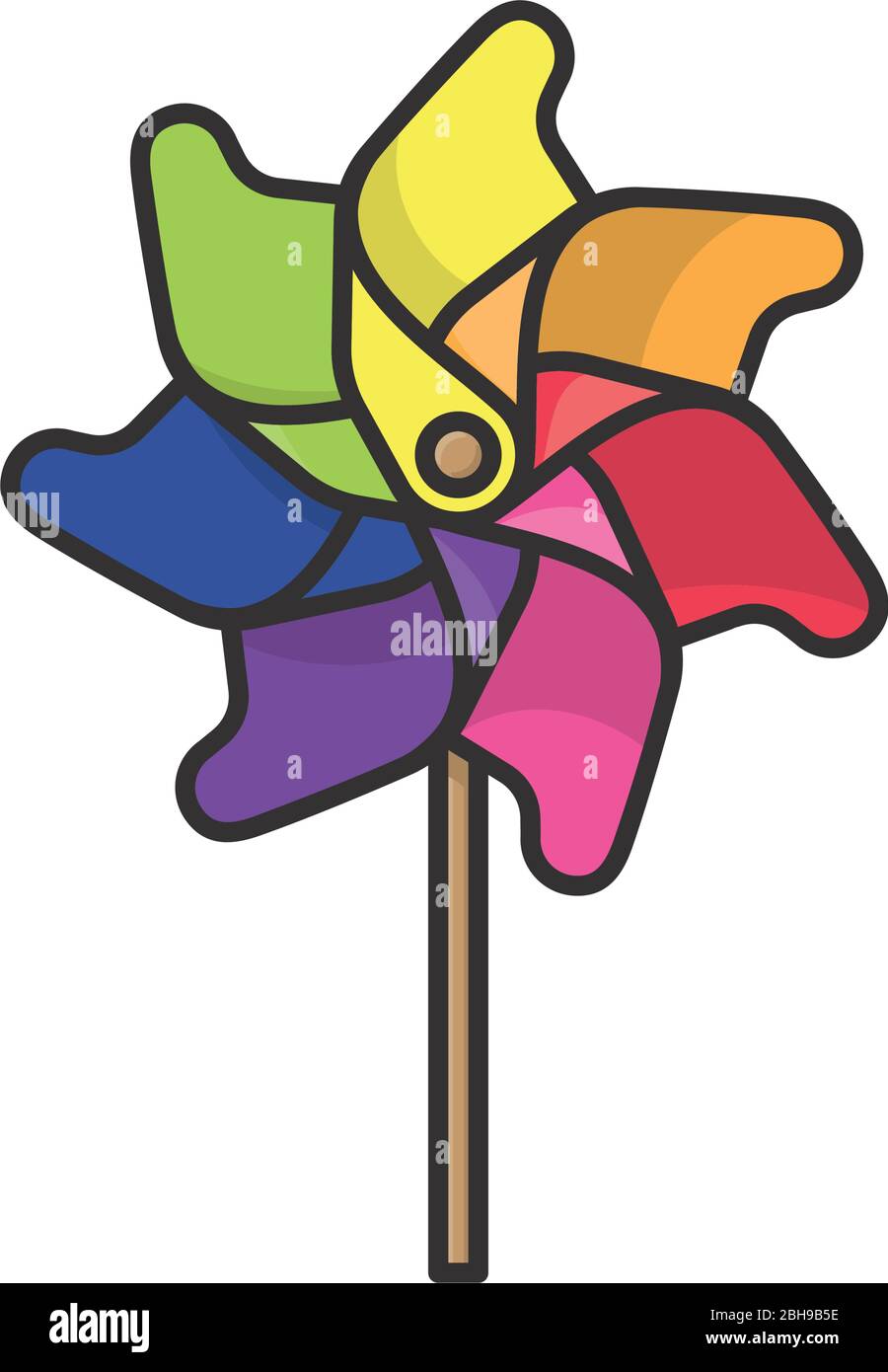 Pinwheel Clipart
