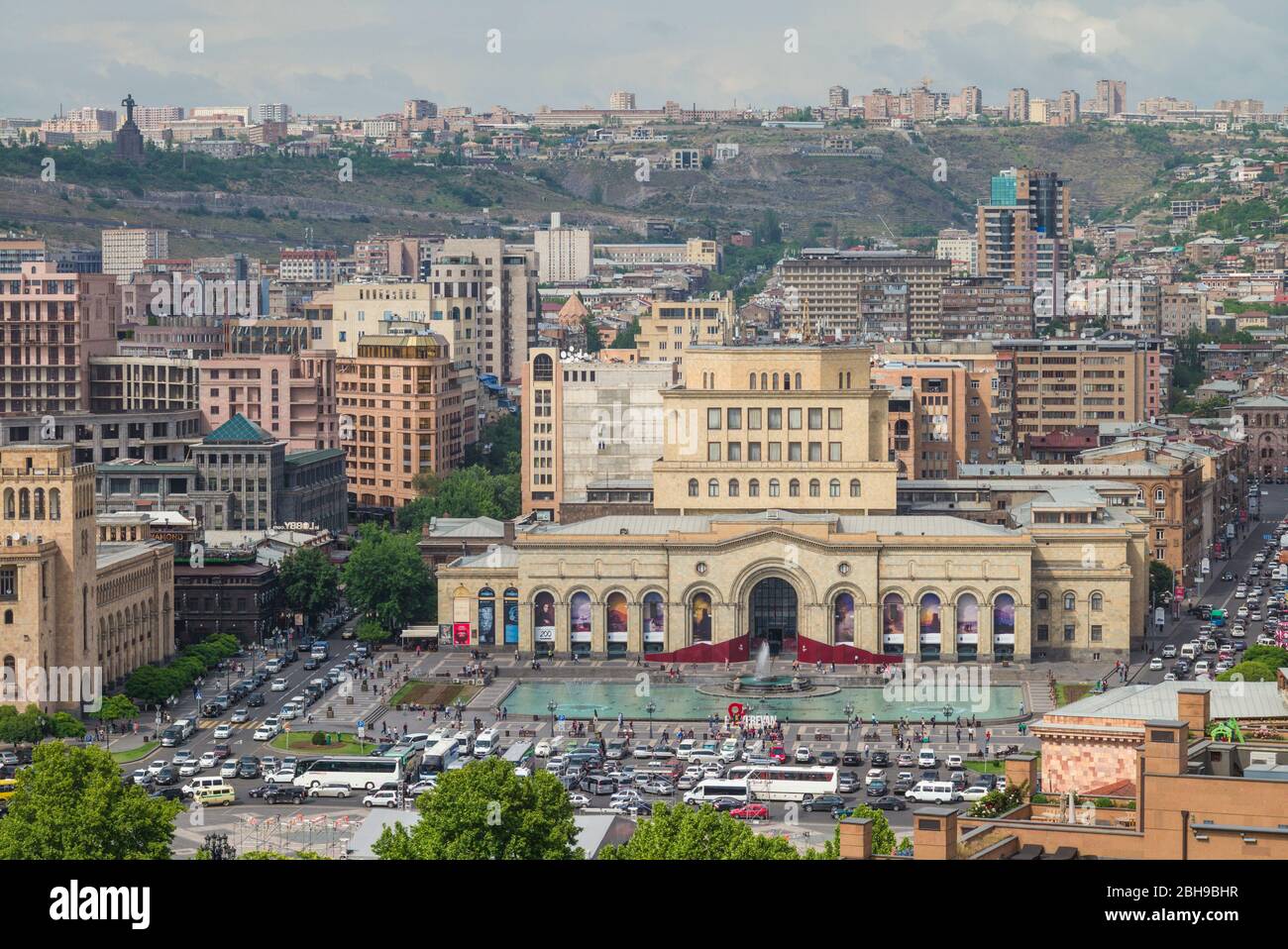Yerevan skyline view hi-res stock photography and images - Alamy