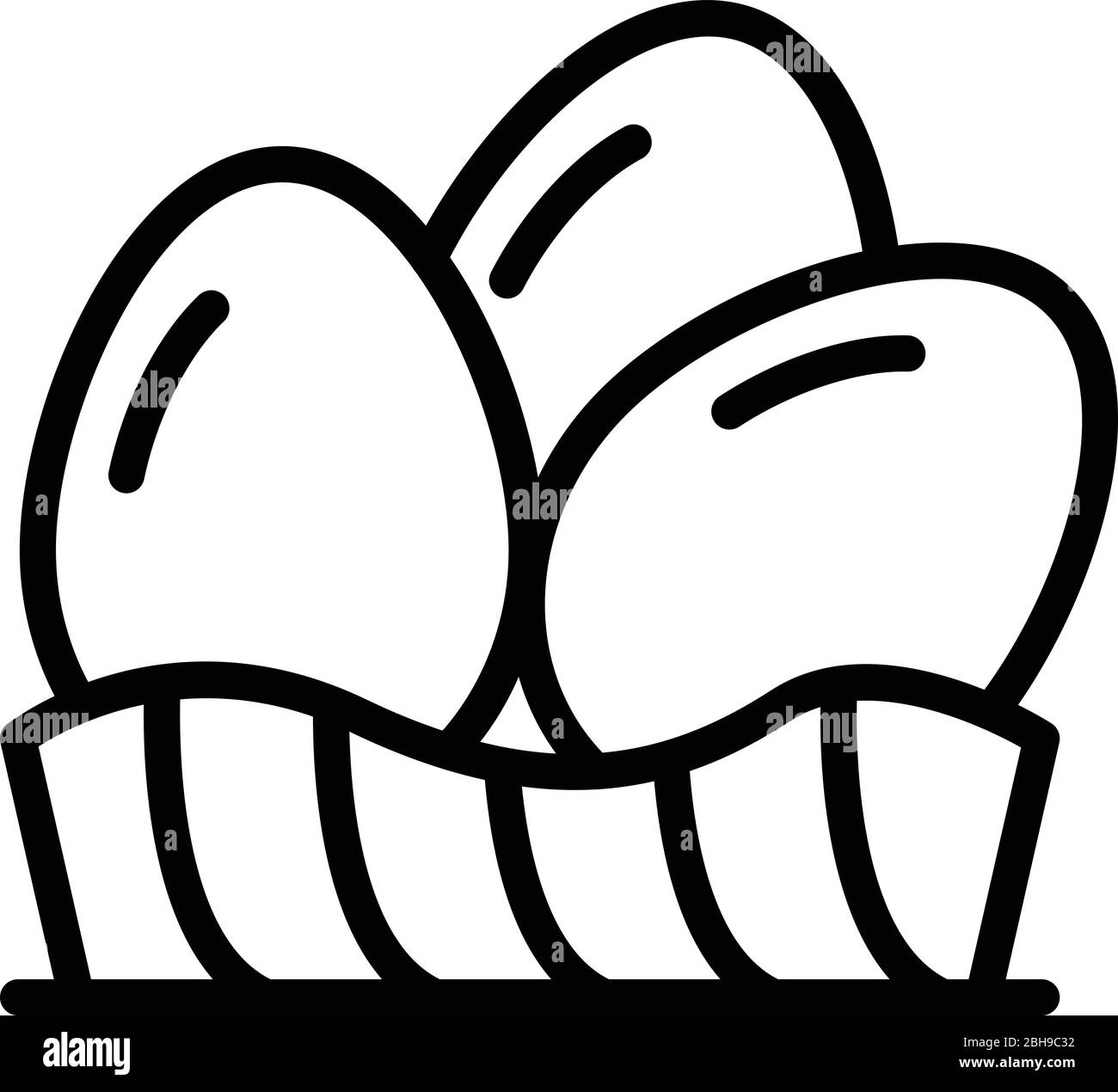 Farm eggs icon, outline style Stock Vector Image & Art - Alamy