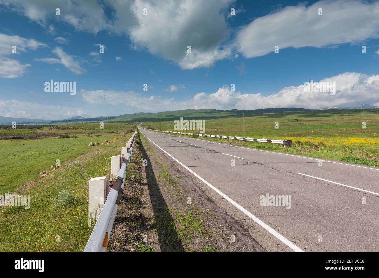 Armenia, Lake Sevan, Martuni, highway Stock Photo - Alamy