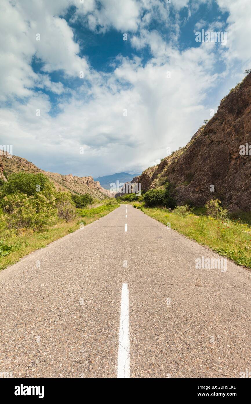 Monastery road through canyon hi-res stock photography and images - Alamy