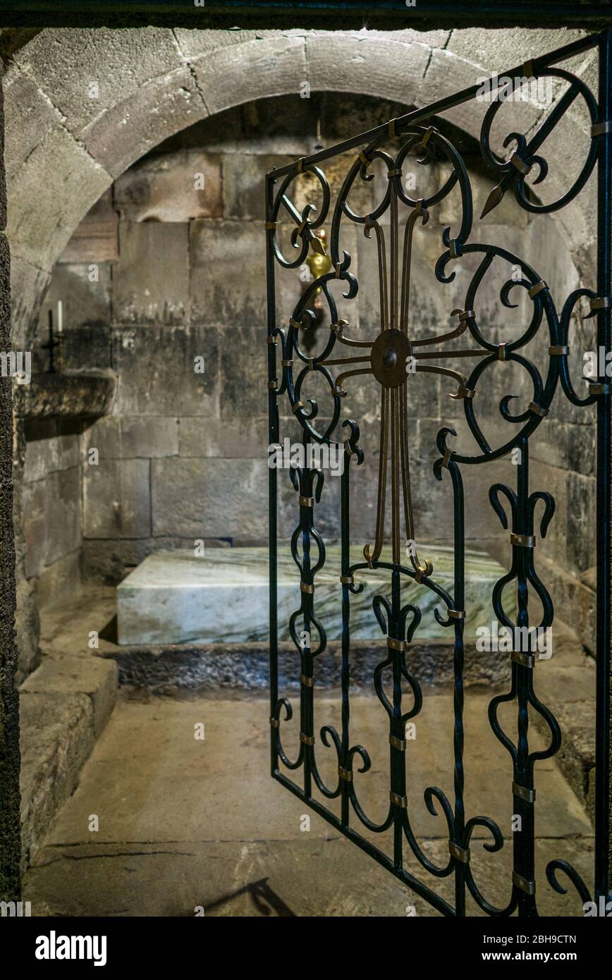 Armenia, Tatev, Tatev Monastery, 9th century, interior Stock Photo - Alamy