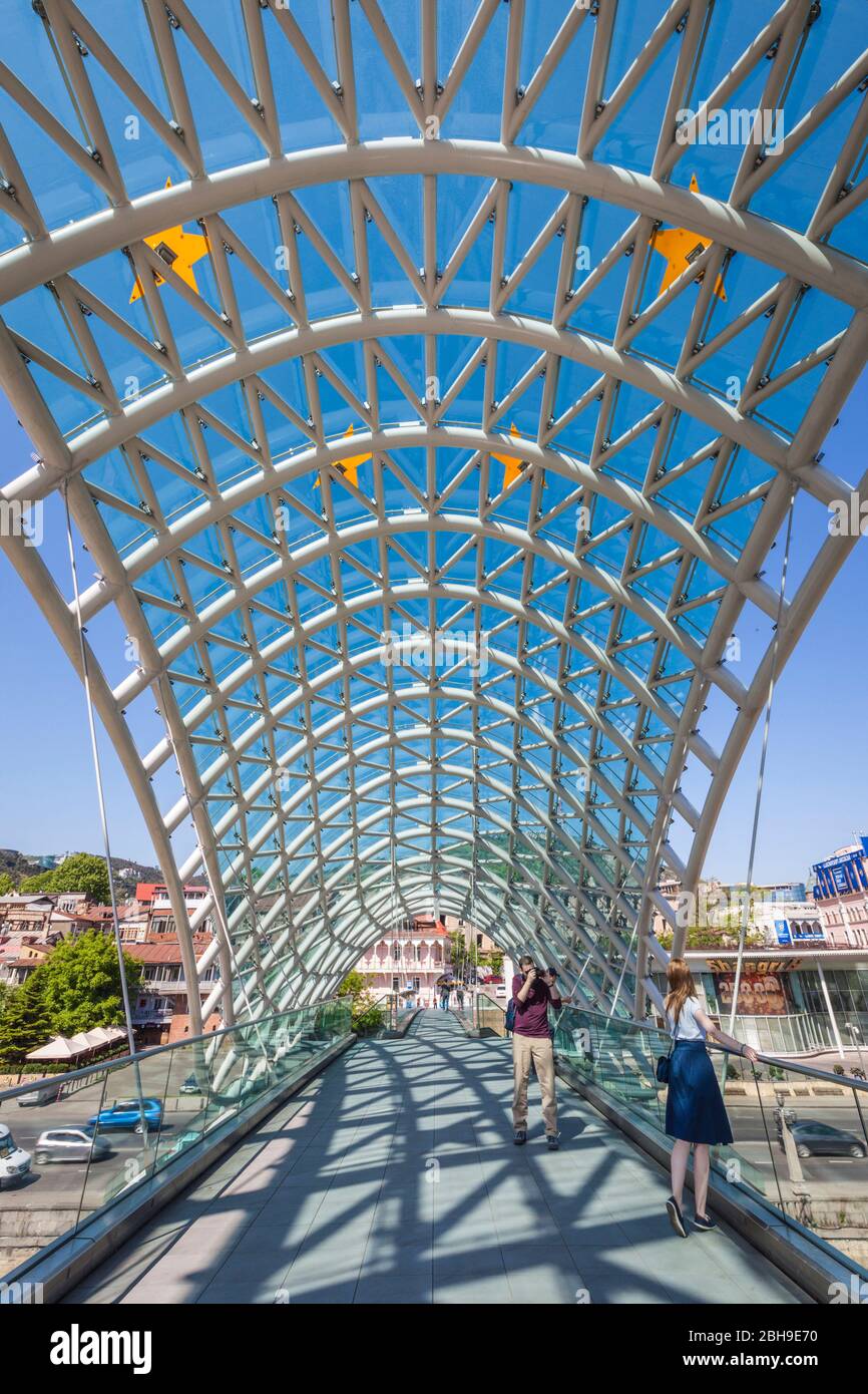Bridge peace tbilisi republic hi-res stock photography and images - Alamy