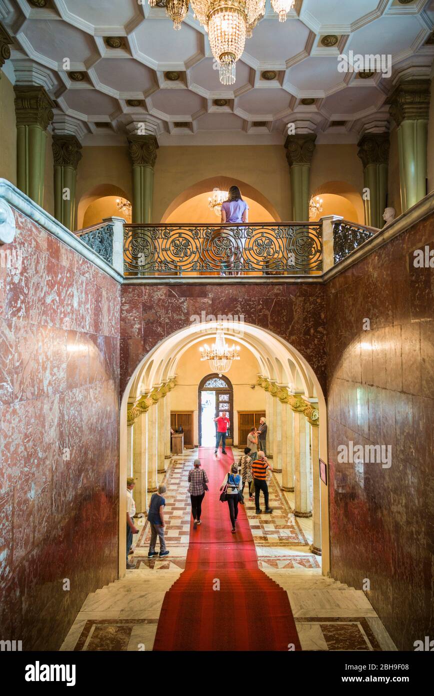 Georgia, Gori, Stalin Museum dedicated to former Soviet dictator Joseph ...