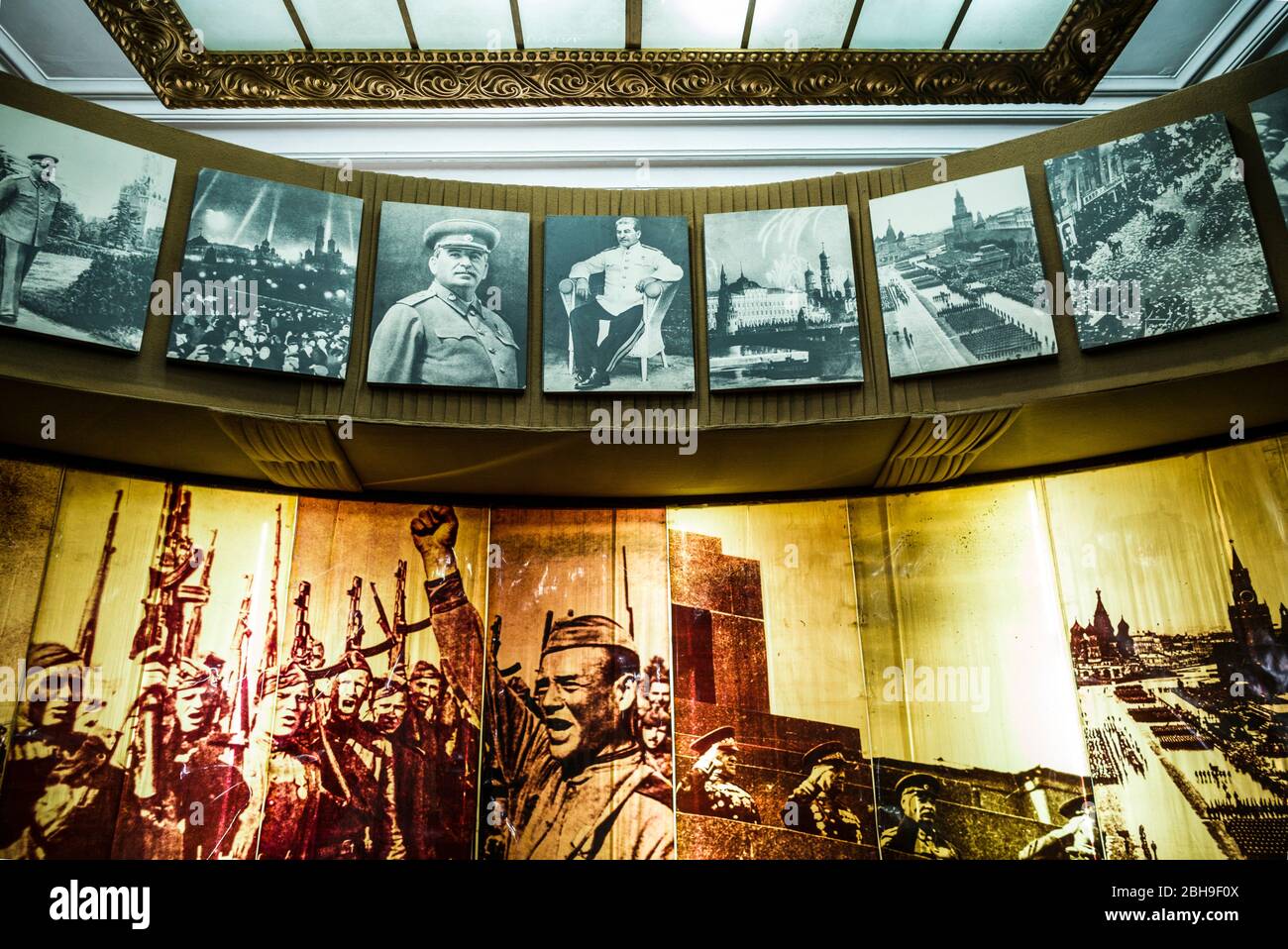 Georgia, Gori, Stalin Museum dedicated to former Soviet dictator Joseph ...