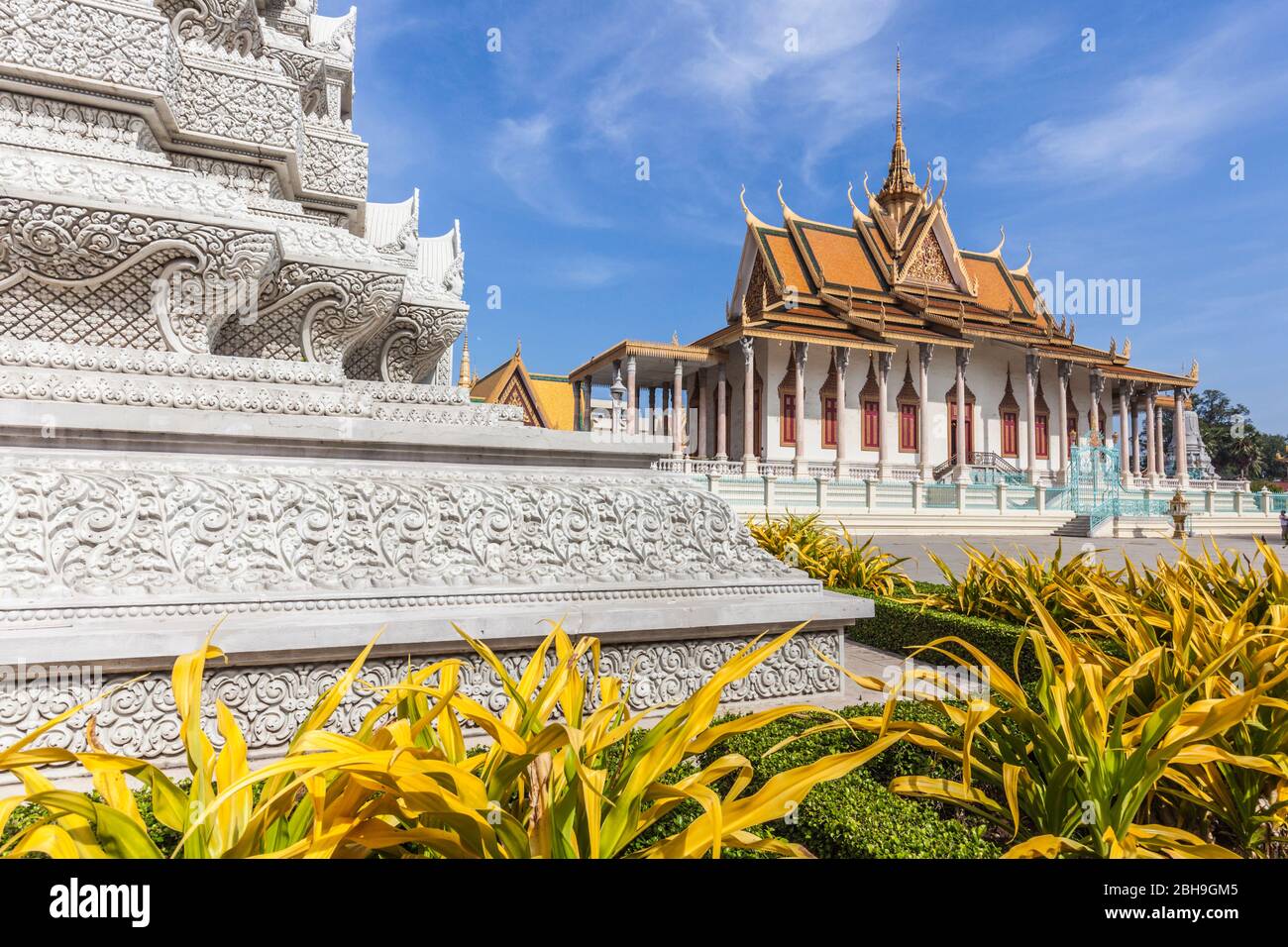 Cambodia, Phnom Penh, the Silver Pagoda Stock Photo - Alamy