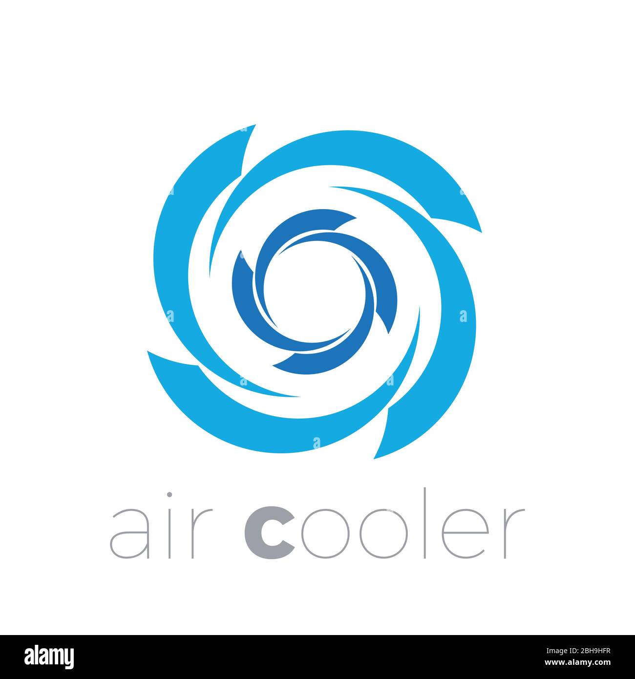 Vector logo air cooler, air conditioning, ventilator Stock Vector Image ...