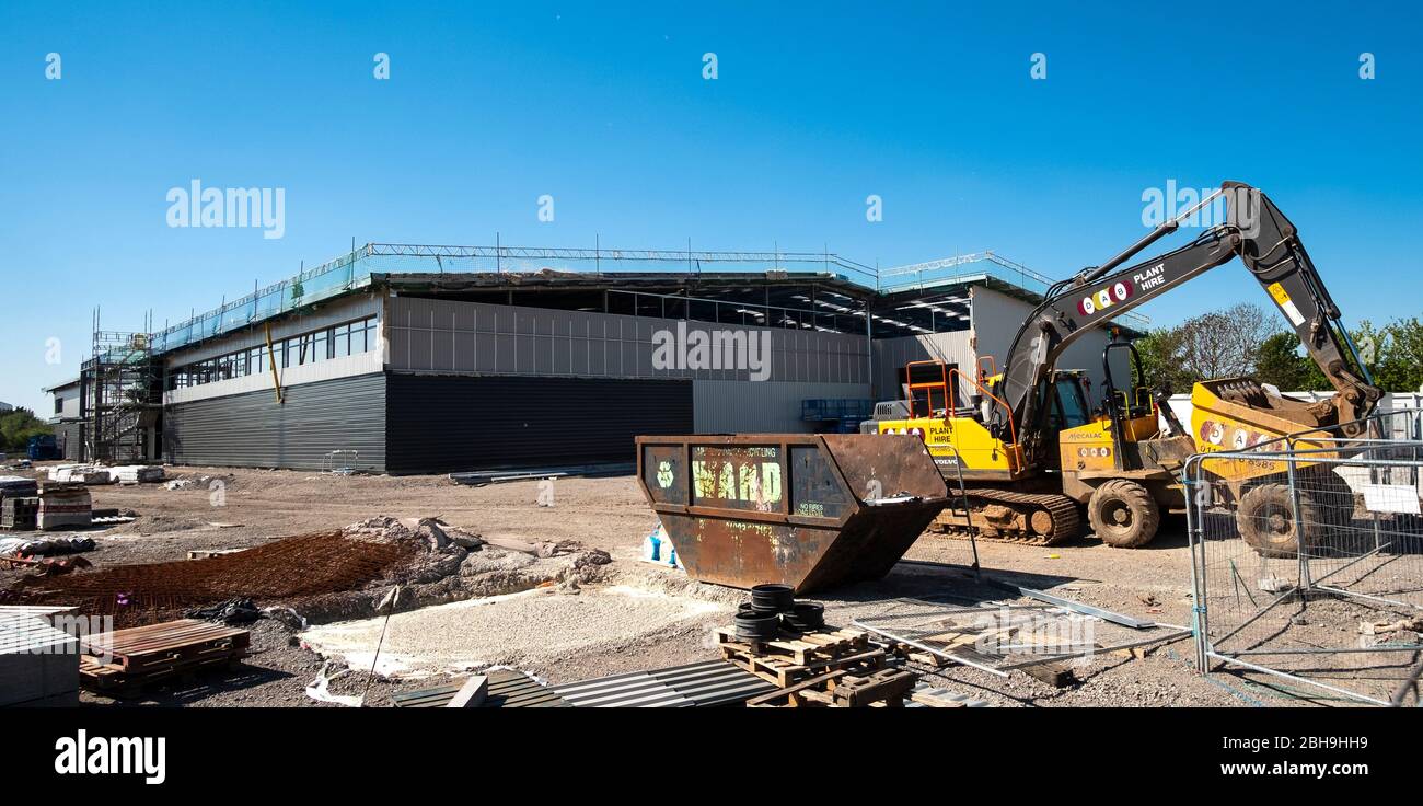 New engineering production factory being built at Kegworth ...