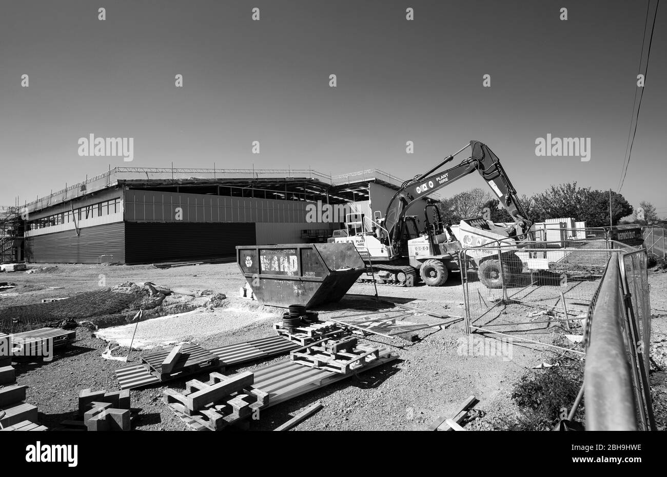 New engineering production factory being built at Kegworth ...