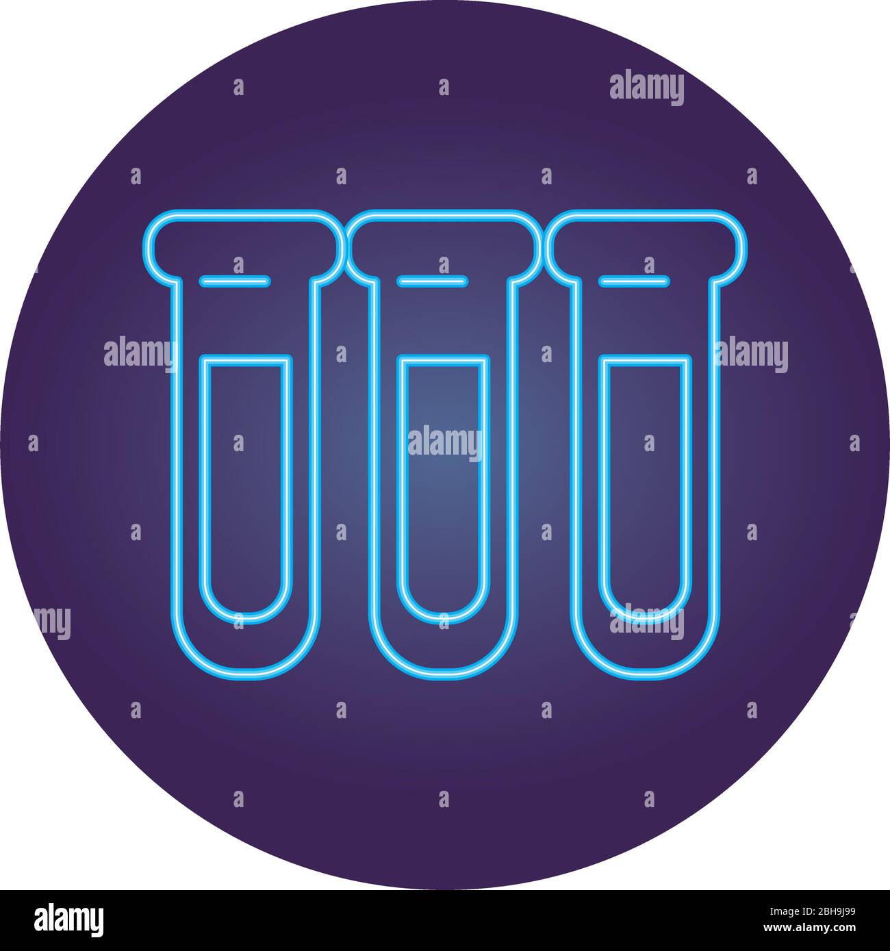 White neon tubes Stock Vector Images - Alamy