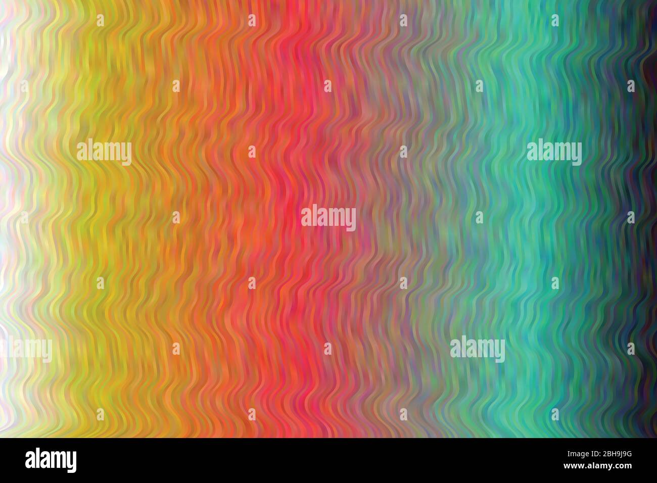 Yellow, white, red and green waves vector background Stock Vector Image ...