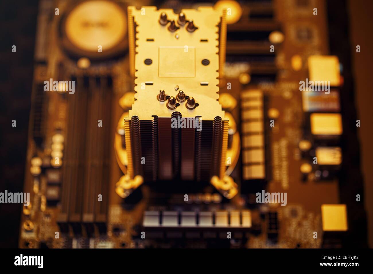 Repair of a computer, detail of disassembled computer Stock Photo - Alamy
