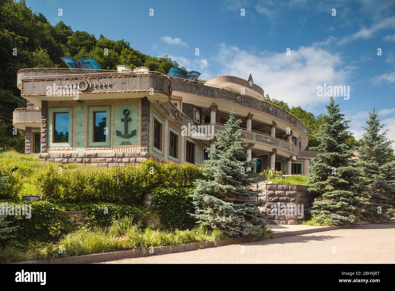 Nagorno Karabakh Republic, Vank, Seastone Hotel, exterior Stock Photo ...