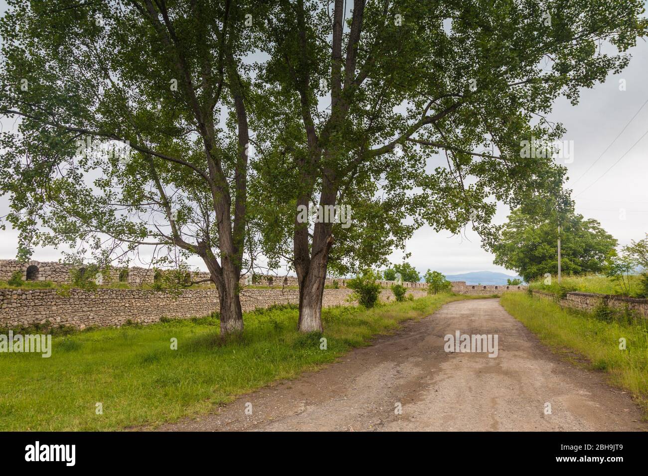 Nagorno Karabakh Republic, Shushi, ruins of Shushi Fortress, destroyed ...